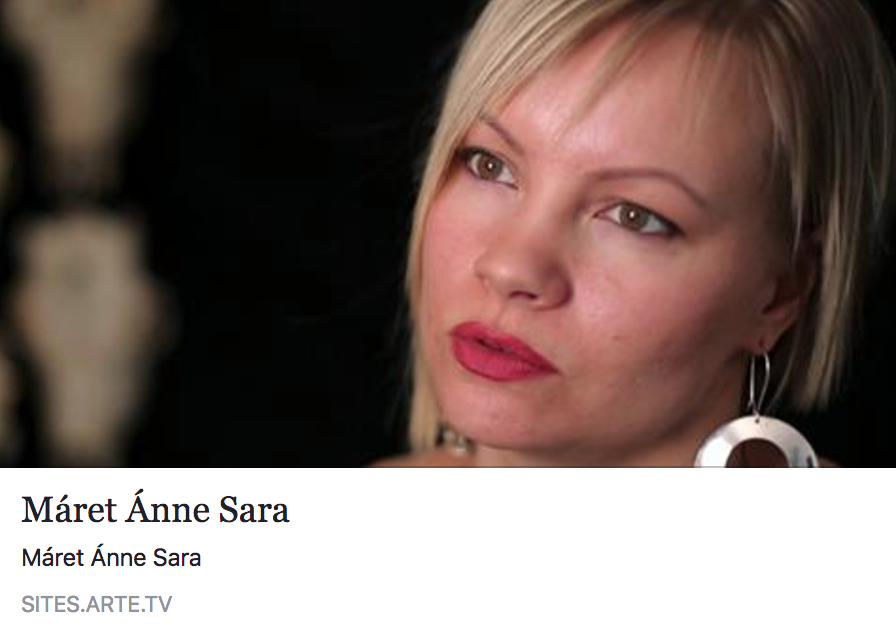 Metropolis and the documenta 14 - Máret Ánne Sara - Maret Anne Sara ...